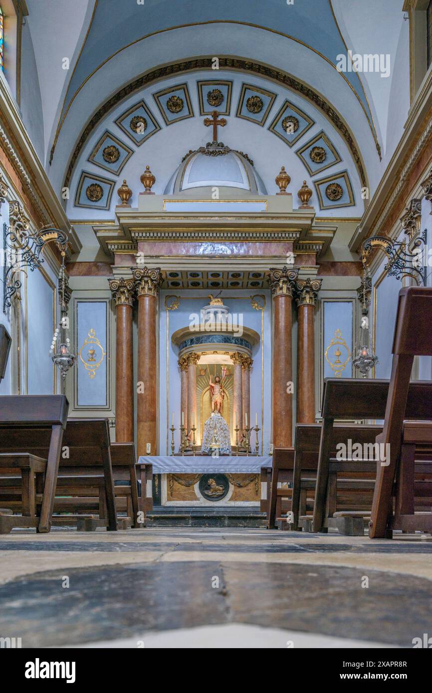 18th century neoclassical style Communion Chapel of the cathedral in ...