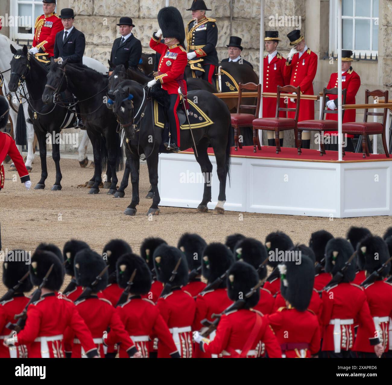 Horse Guards Parade London, UK. 8th June, 2024. The Colonel’s Review of ...