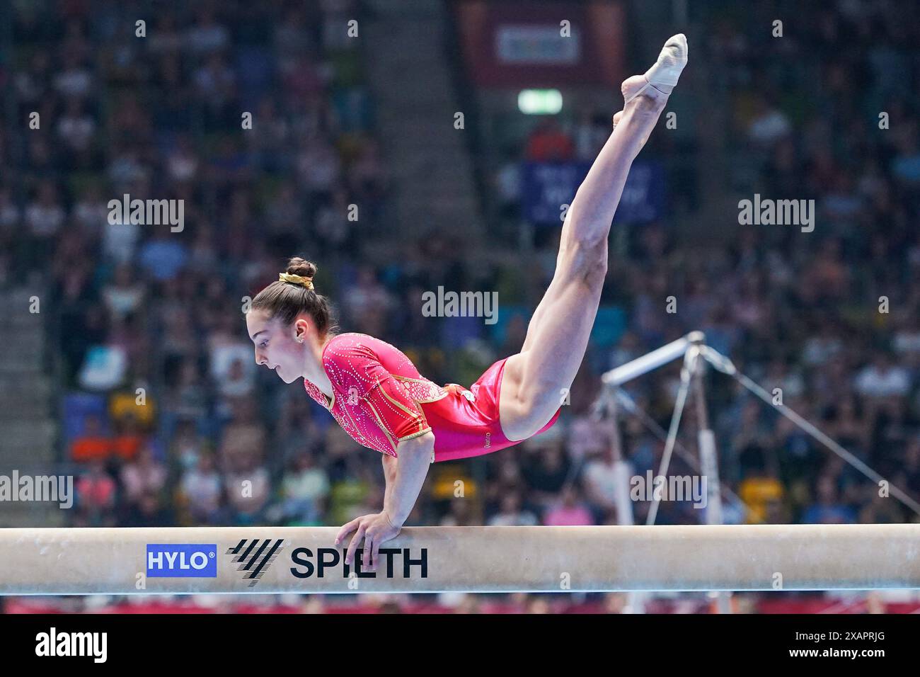 08 June 2024, Hesse, Frankfurt/Main: Gymnastics: German Championships ...
