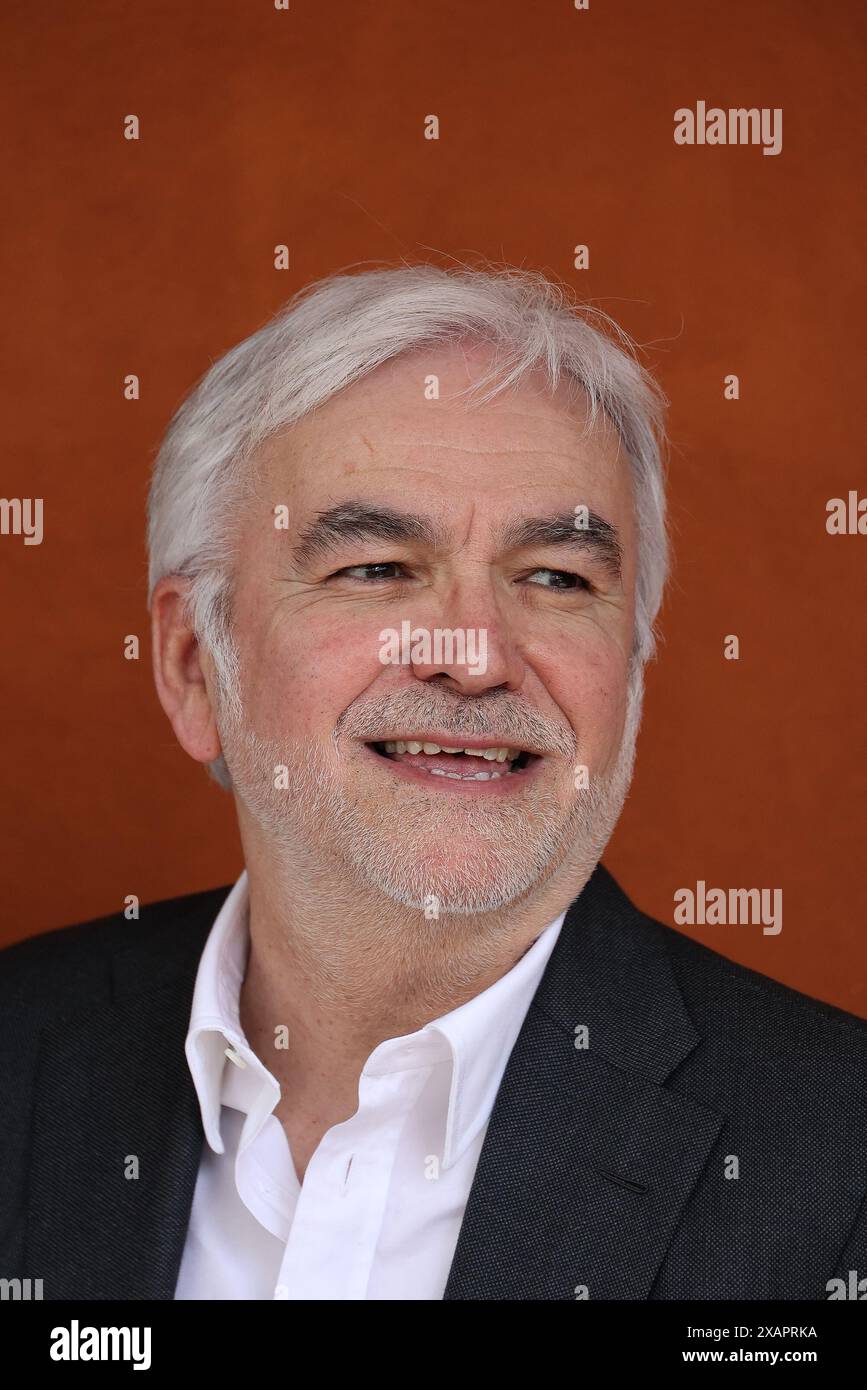 Paris, France. 08th June, 2024. Pascal Praud at Village during the 2024 ...