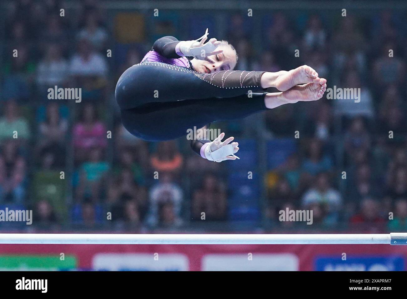 08 June 2024, Hesse, Frankfurt/Main: Gymnastics: German Championships ...