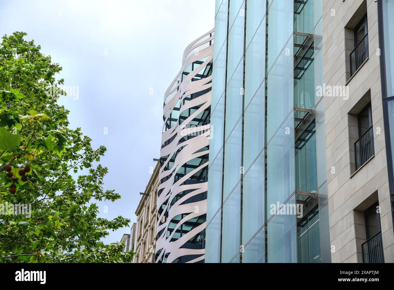 Modern architecture in Barcelona, Spain, Europe Stock Photo - Alamy