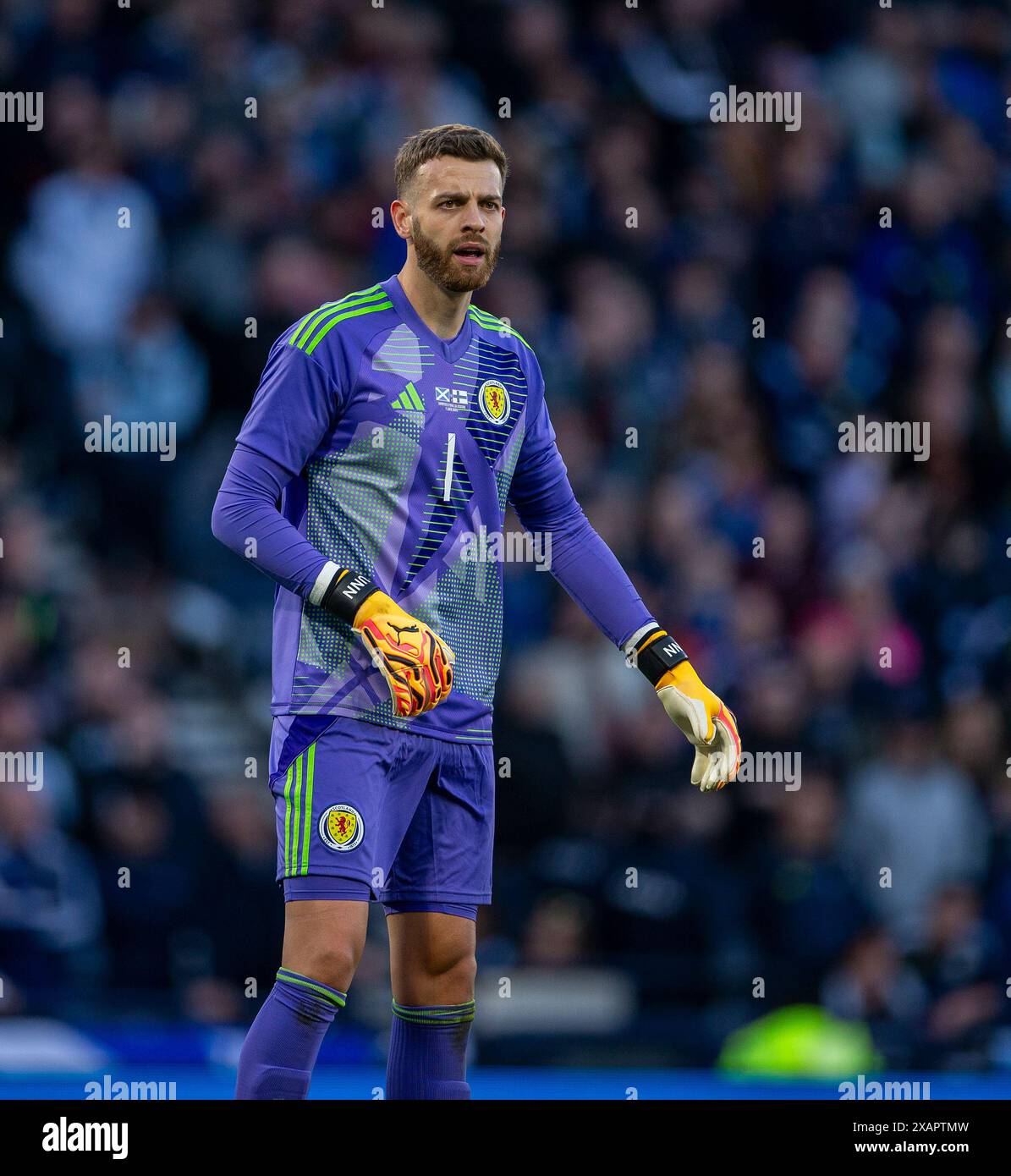 7th June 2024; Hampden Park, Glasgow, Scotland: International Football ...