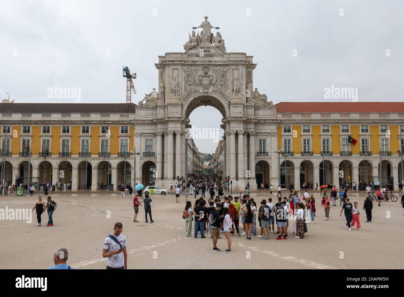 Lisbon, the capital of the Portuguese Republic, is located at the mouth ...