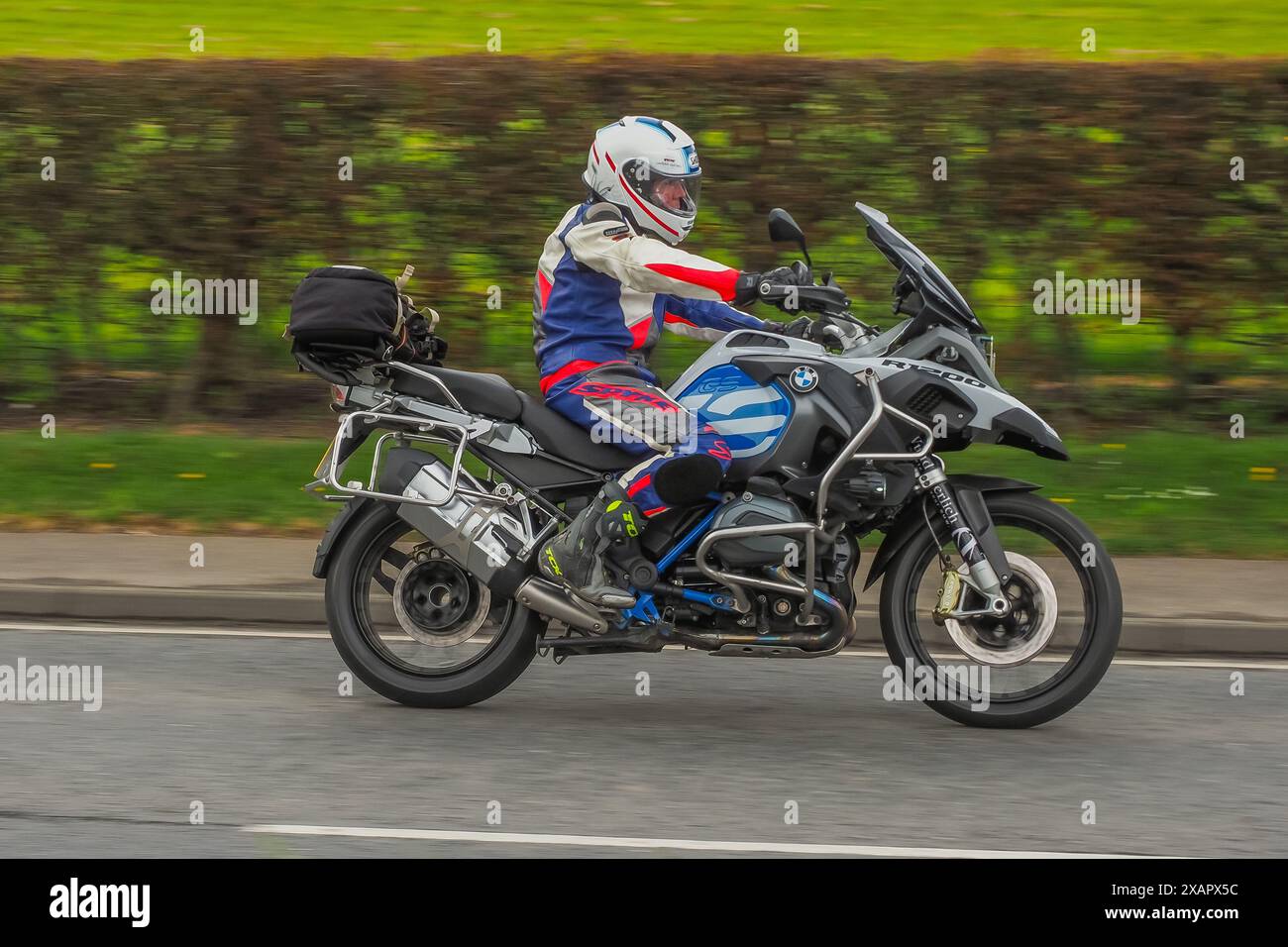 Motorcyclists enjoying their freedom and adventure lifestyle on their ...