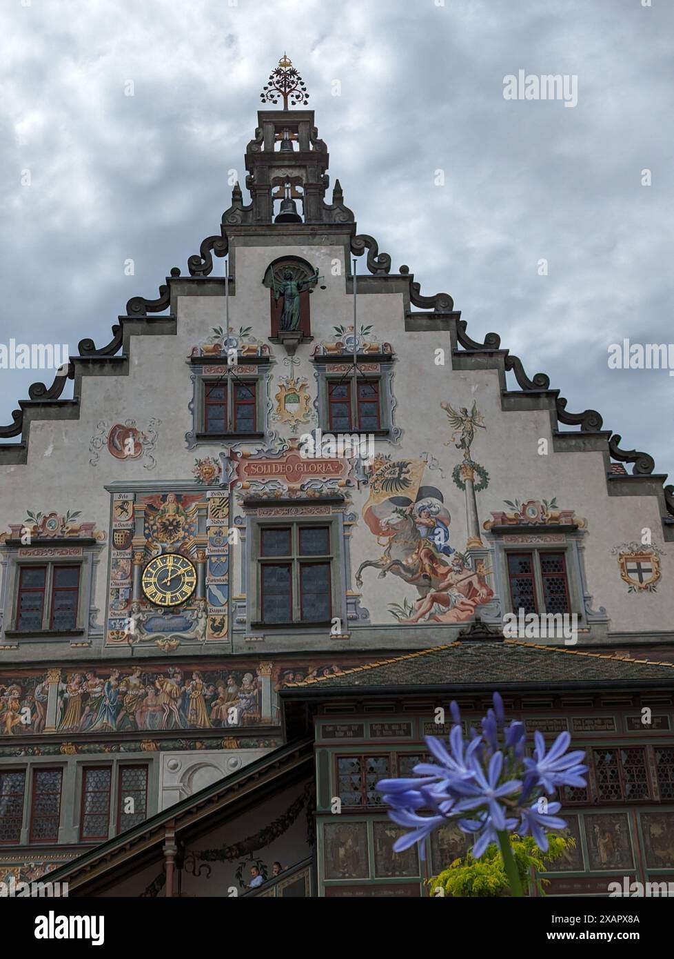 Old Town Hall Building Built in Gothic Architecture Style Landmark in ...