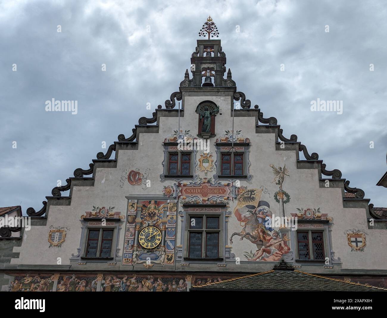 Old Town Hall Building Built in Gothic Architecture Style Landmark in ...
