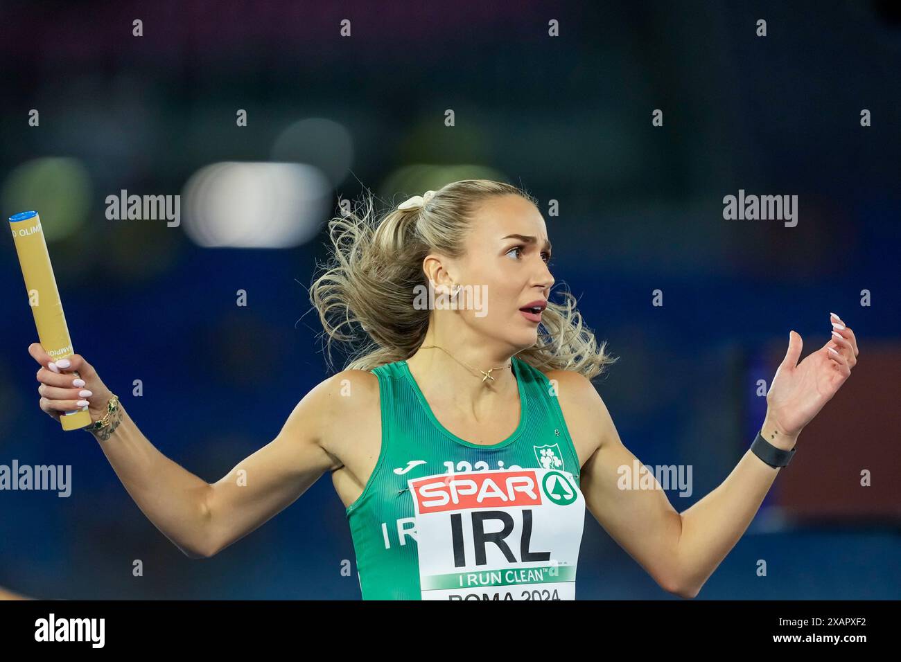Rome 2024 gold medal 4x400 hi-res stock photography and images - Alamy