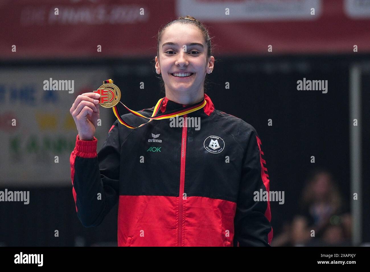 Helen Kevric (MTV Stuttgart) bei der Siegerehrung, Die Finals 2024 ...
