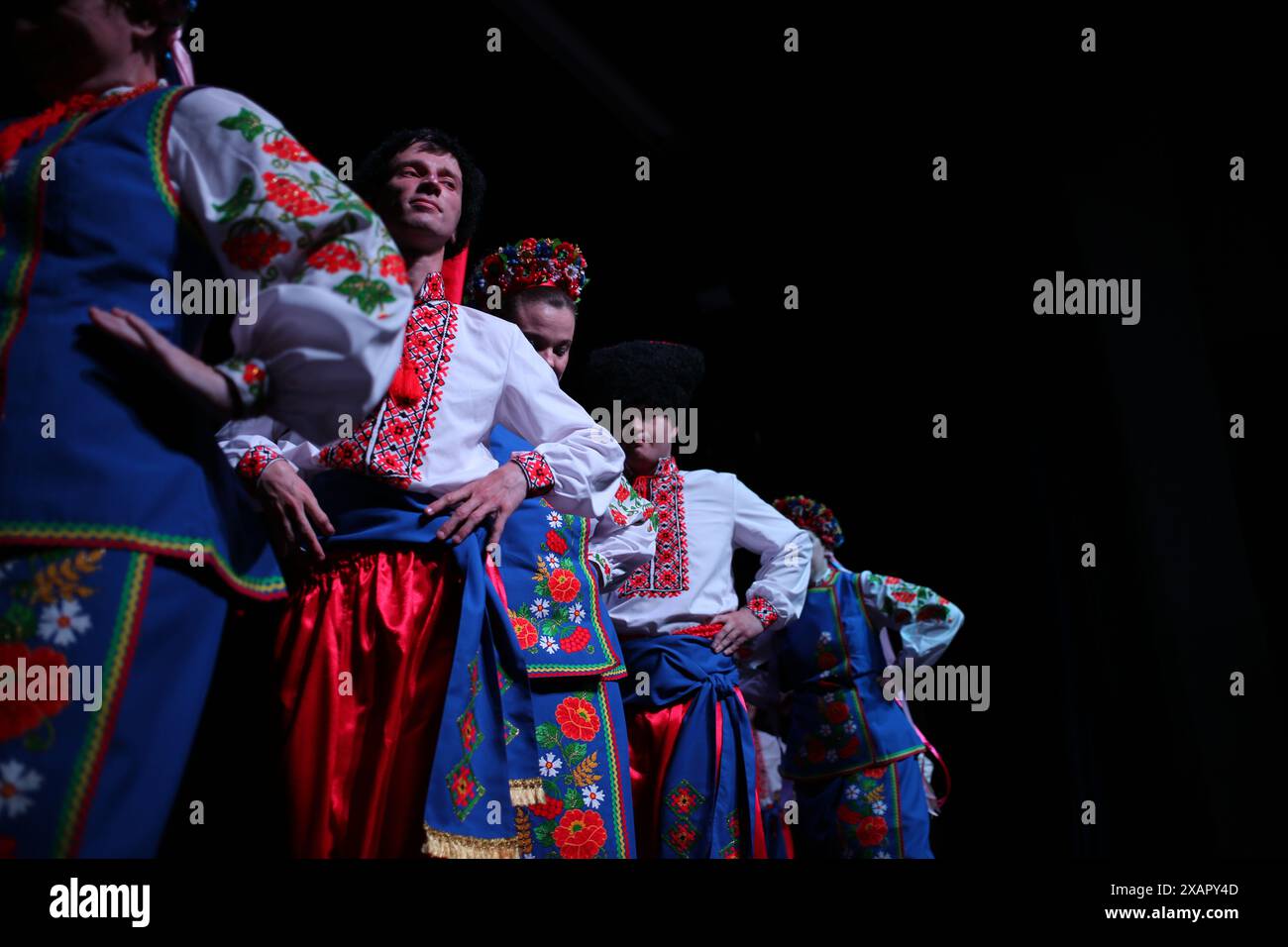 Odessa, Ukraine. 07th June, 2024. Actors with mental disabilities ...