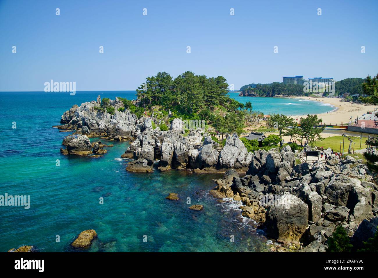 Donghae City, South Korea - May 18th, 2024: The stunning coastal ...