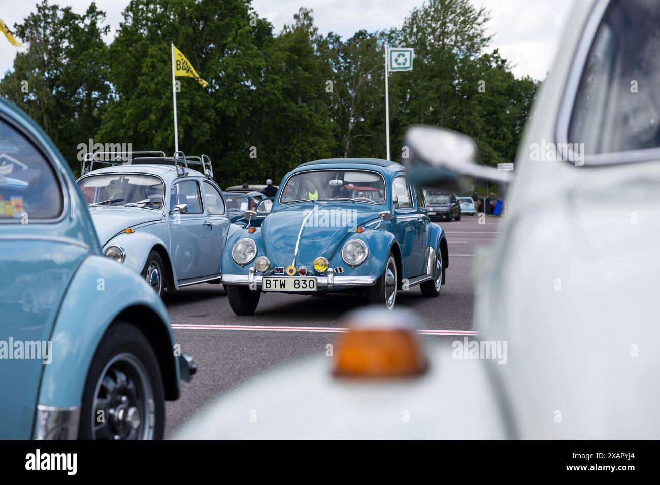 Bug Run at Mantorp Park, Mantorp, Sweden, during Saturday. VW ...