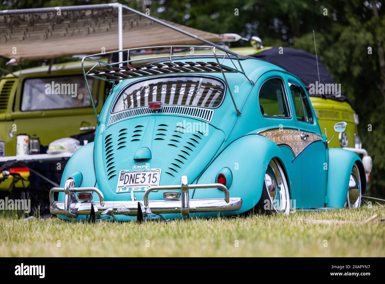 Bug Run at Mantorp Park, Mantorp, Sweden, during Saturday. VW ...