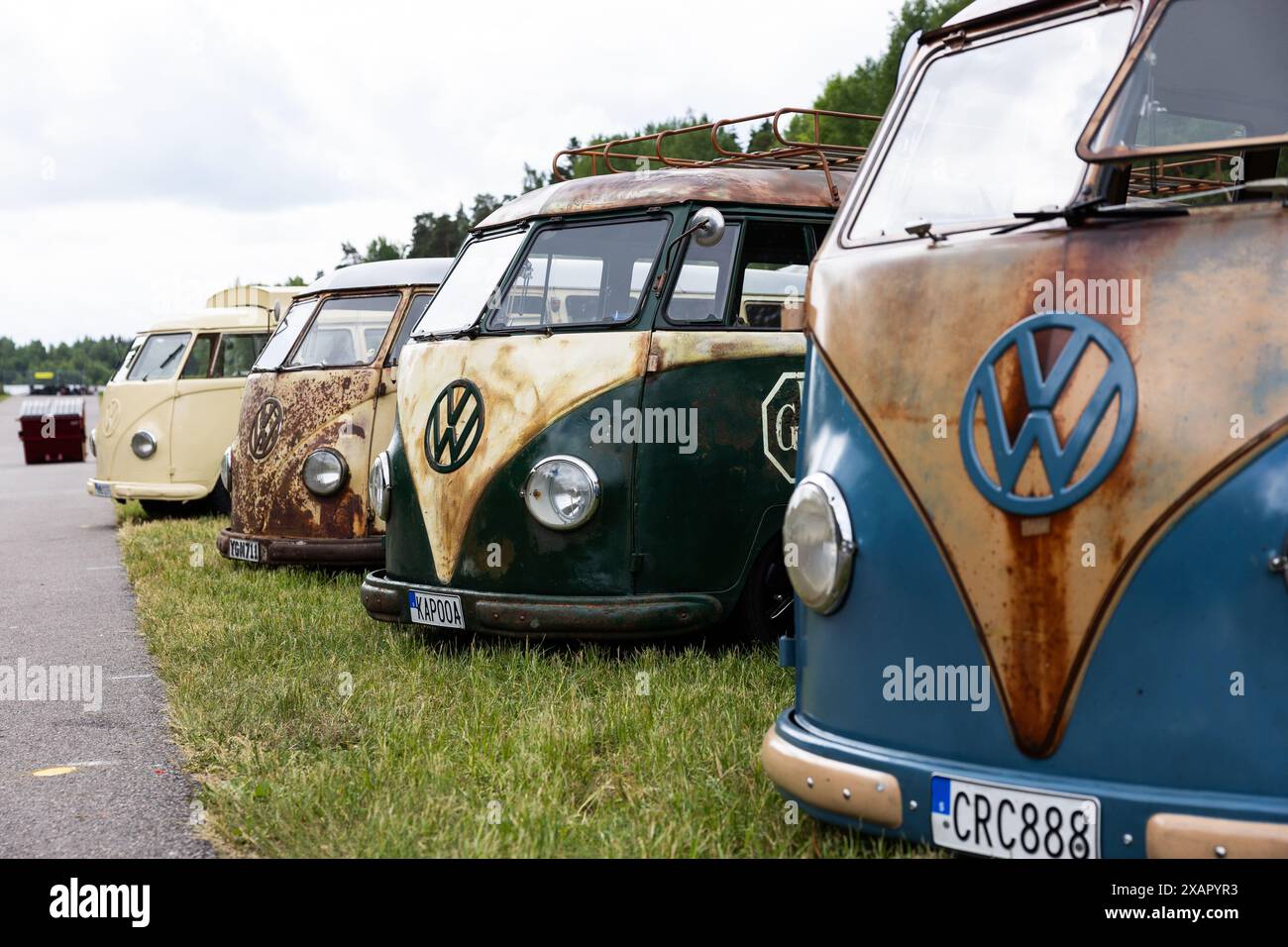 Bug Run at Mantorp Park, Mantorp, Sweden, during Saturday. VW ...