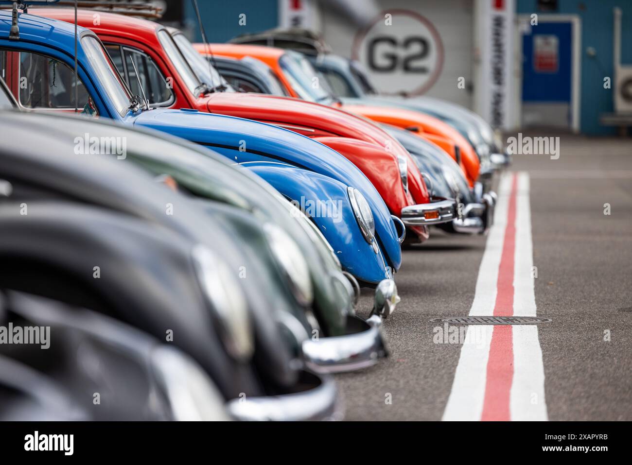 Bug Run at Mantorp Park, Mantorp, Sweden, during Saturday. VW ...