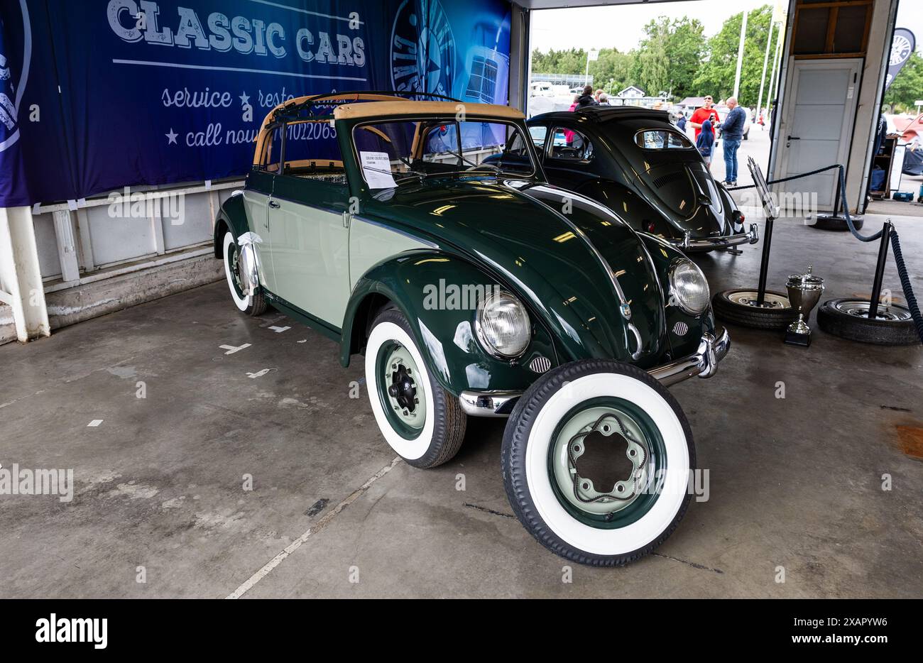 Bug Run at Mantorp Park, Mantorp, Sweden, during Saturday. VW ...