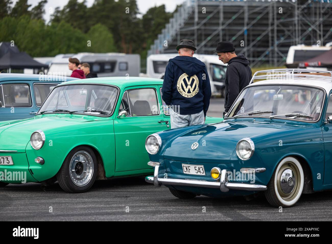Bug Run at Mantorp Park, Mantorp, Sweden, during Saturday. VW ...