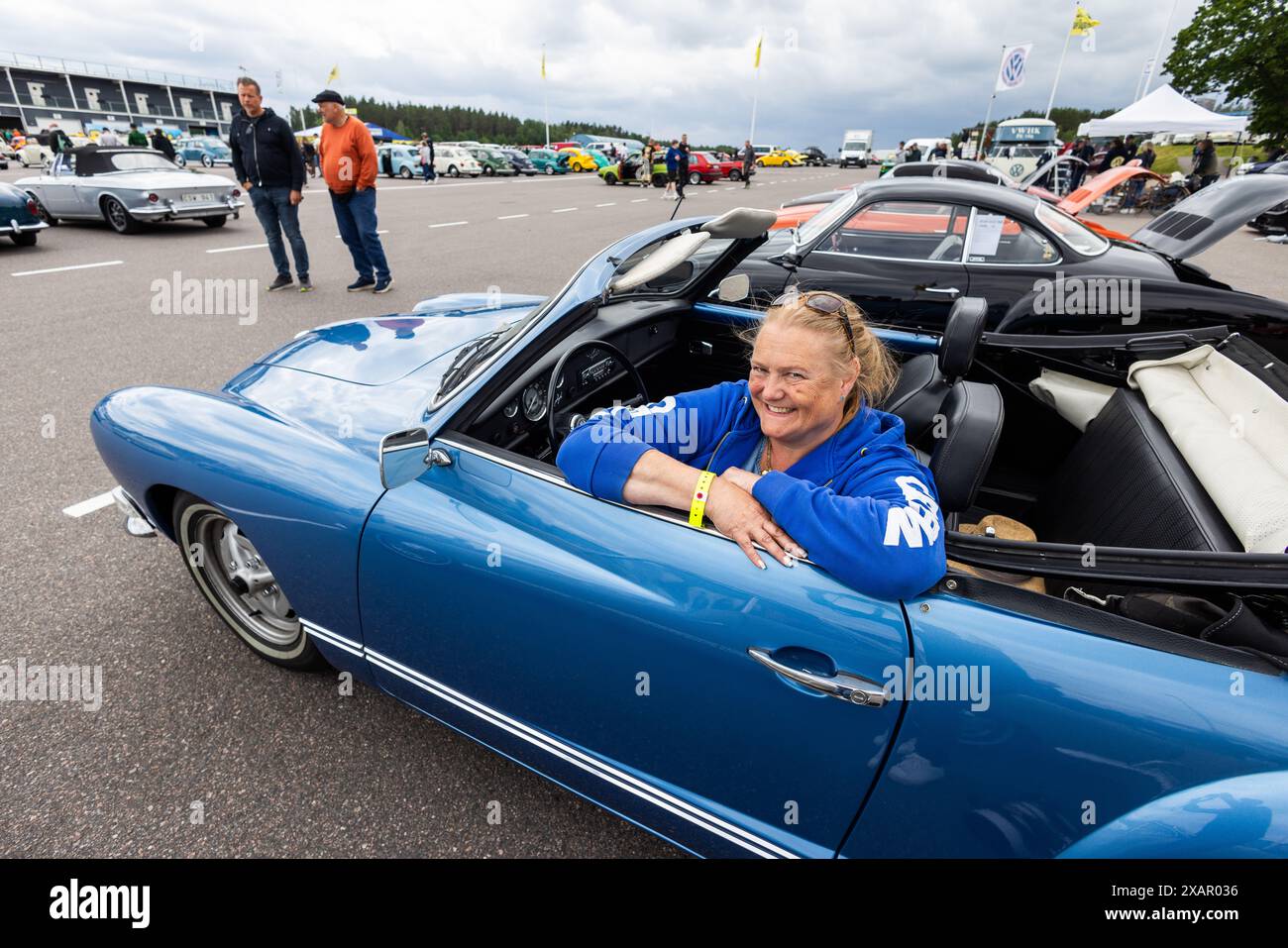 Bug Run at Mantorp Park, Mantorp, Sweden, during Saturday. VW ...