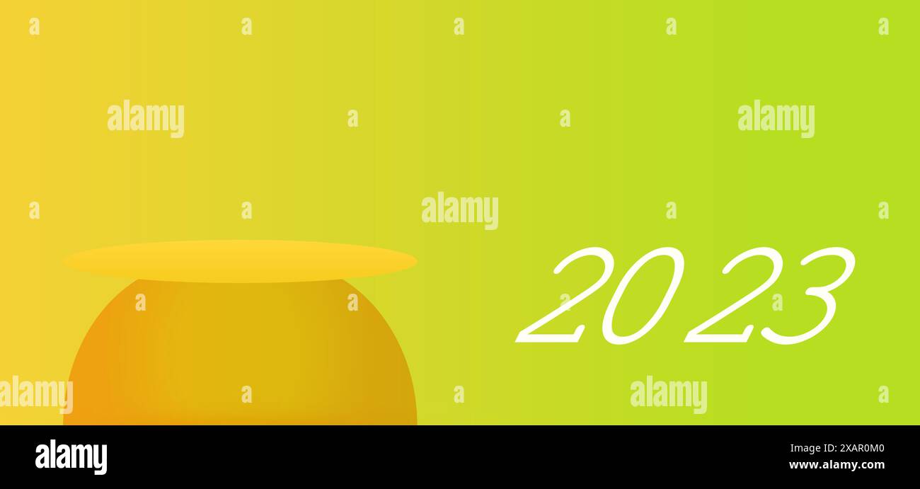 Yellow platform decorated. Vector illustration Stock Vector Image & Art ...