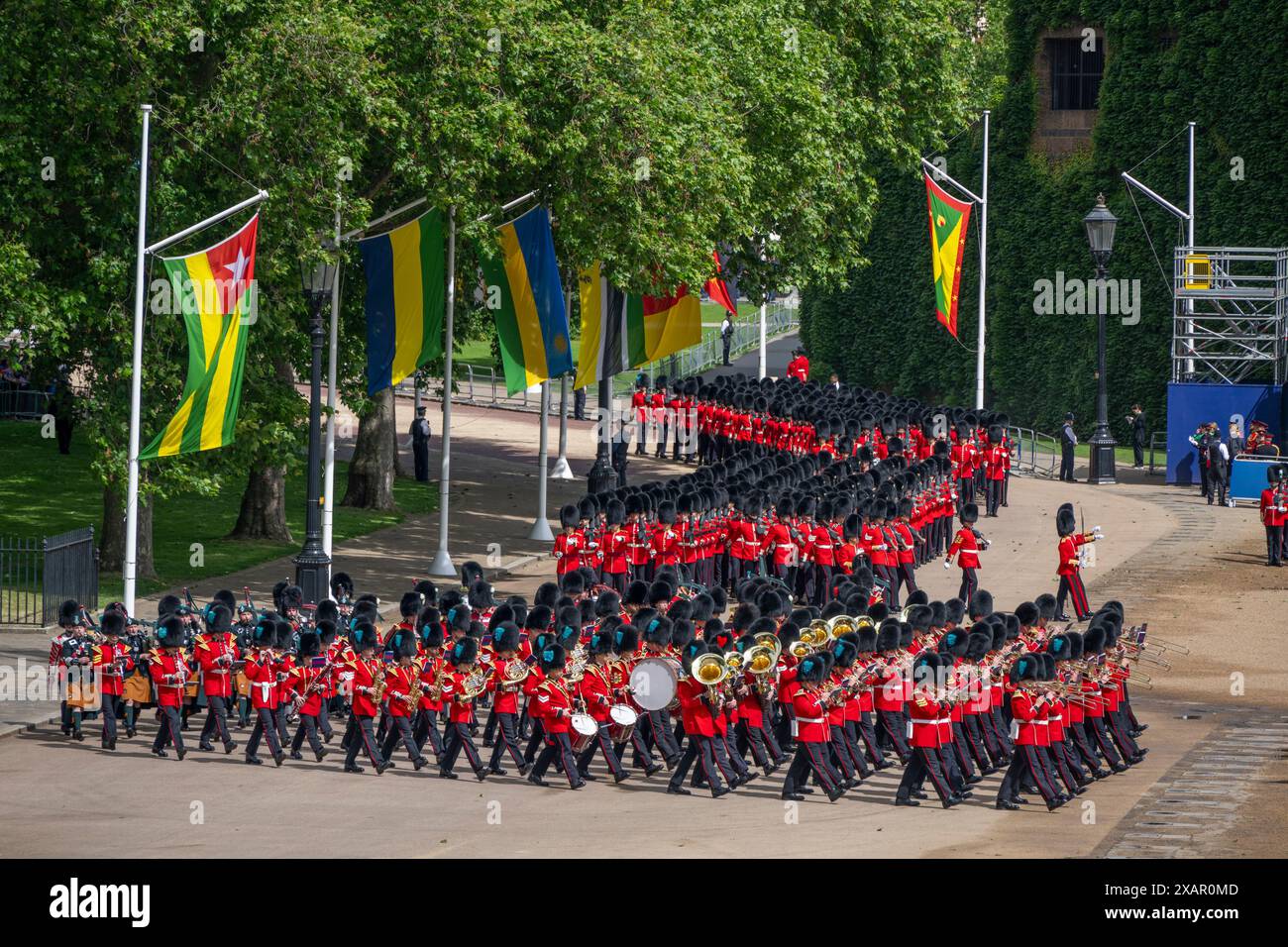 Horse Guards Parade London, UK. 8th June, 2024. The Colonel’s Review of ...