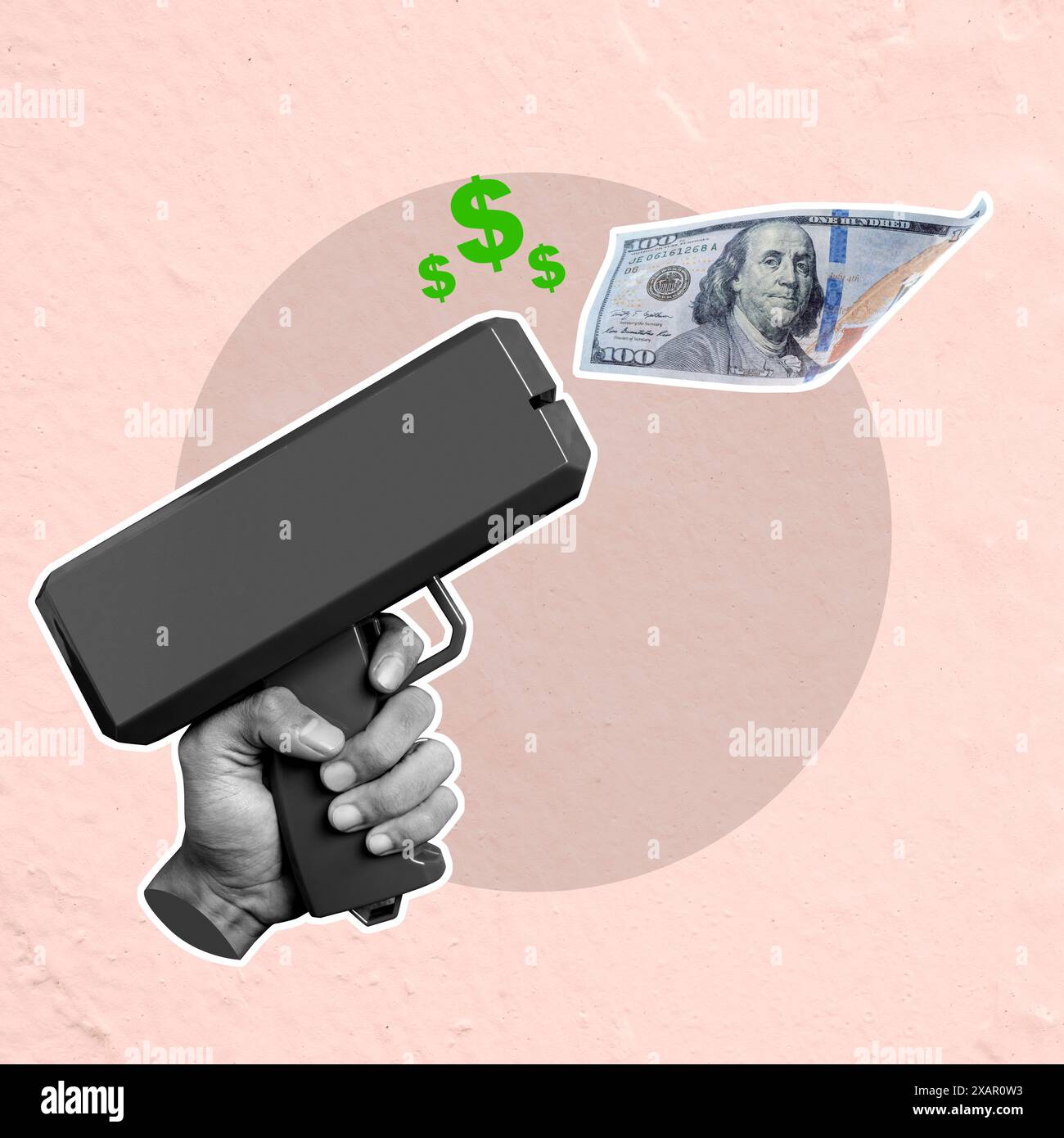 Female hand holding a gun vector hi-res stock photography and images ...