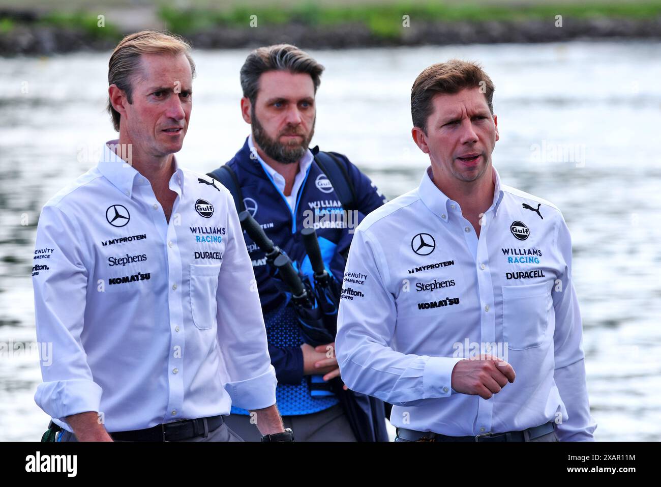 Montreal, Canada. 08th June, 2024. (L to R): James Matthews (GBR) Eden ...