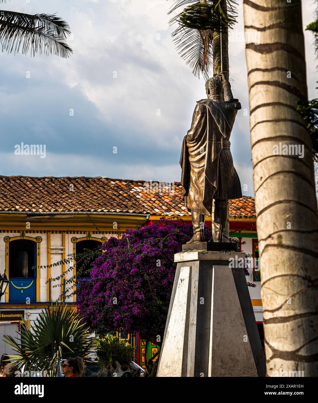 Salento landmarks, Colombia Stock Photo - Alamy