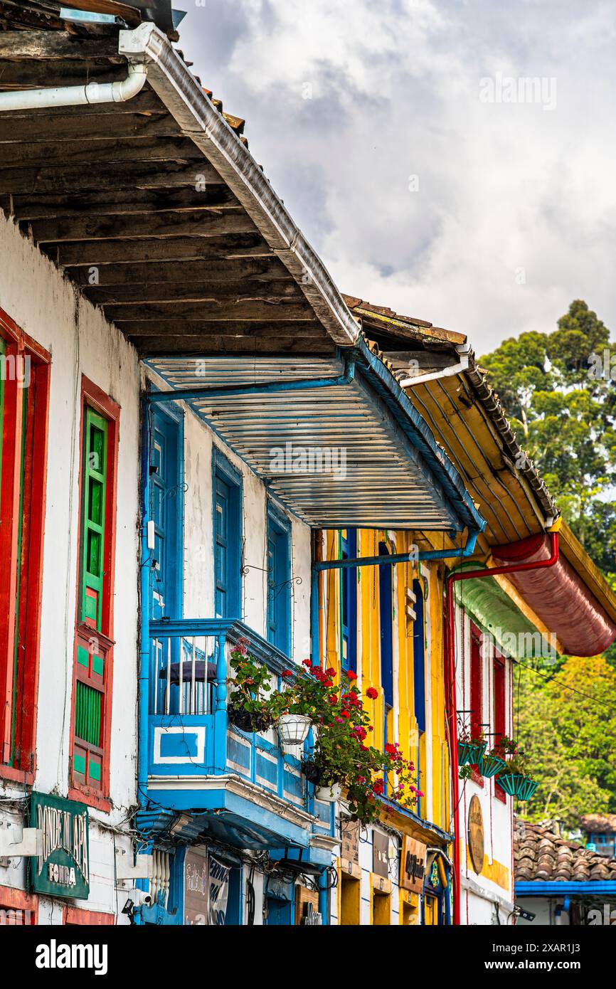 Salento landmarks, Colombia Stock Photo - Alamy