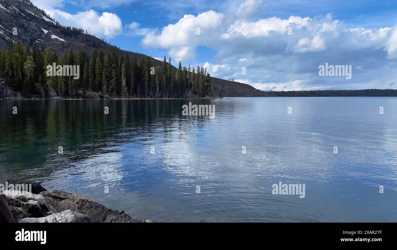 Jenny lake view hi-res stock photography and images - Alamy