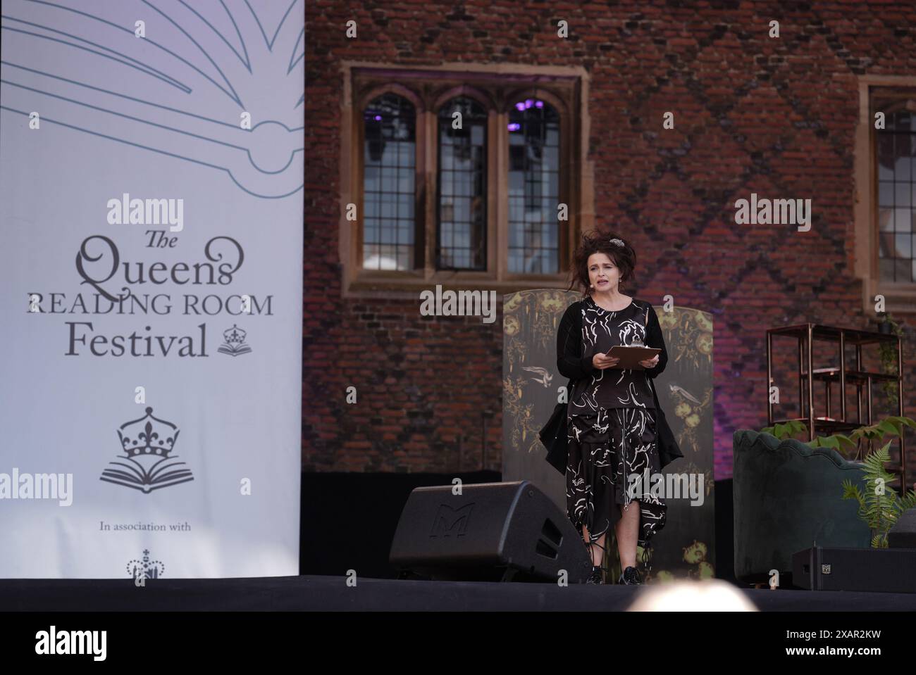 Helena Bonham Carter at the Queen's Reading Room Literary Festival at ...