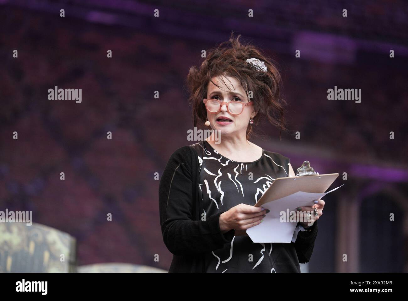 Helena Bonham Carter at the Queen's Reading Room Literary Festival at ...