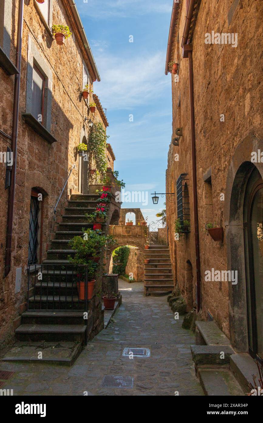glimpses of Civita di Bagnoregio, the dying city Stock Photo - Alamy
