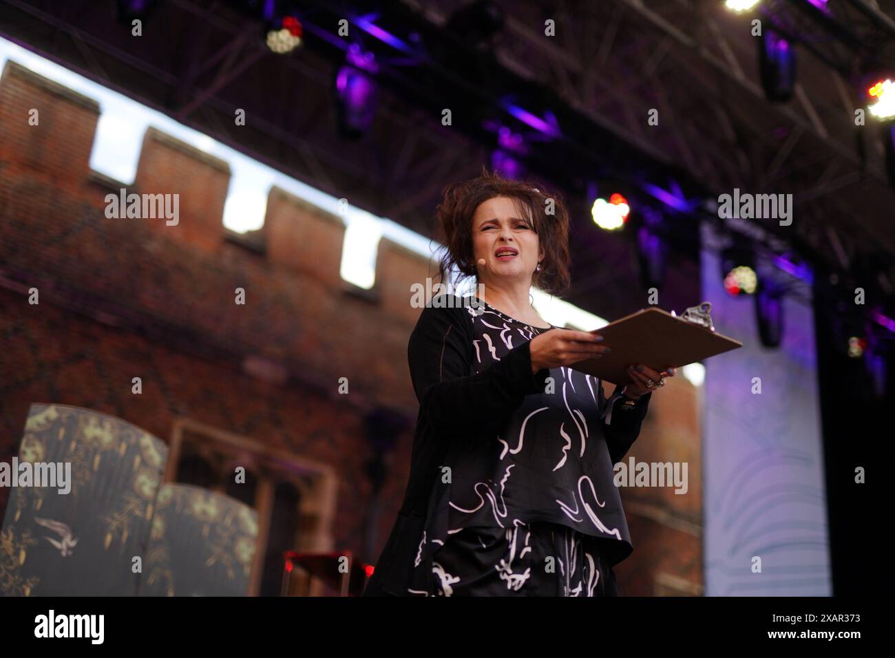 Helena Bonham Carter at the Queen's Reading Room Literary Festival at ...