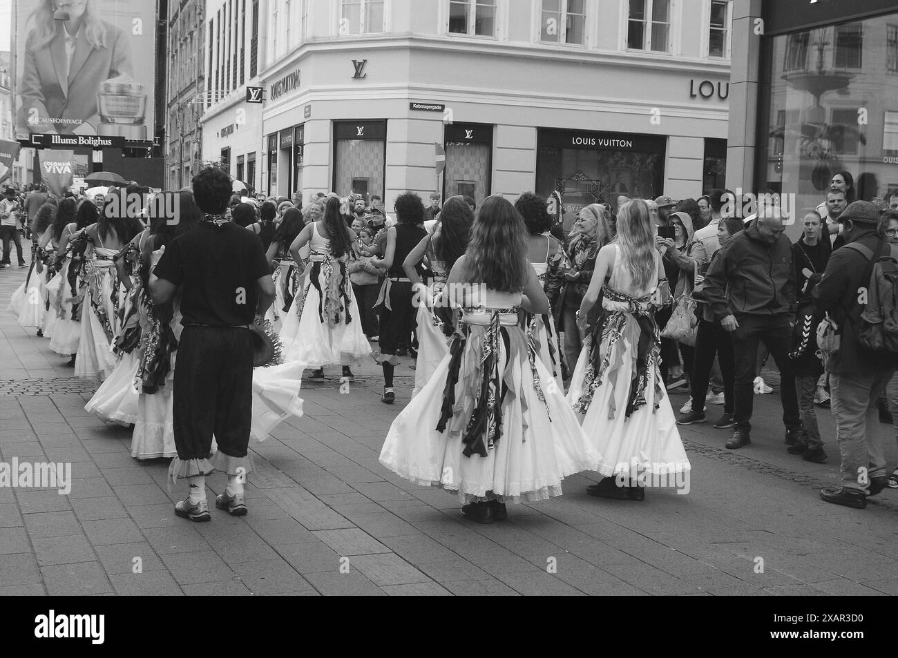 Copenhagen/ Denmark/08 JUNE 2024/People and travellers and shoppers ...