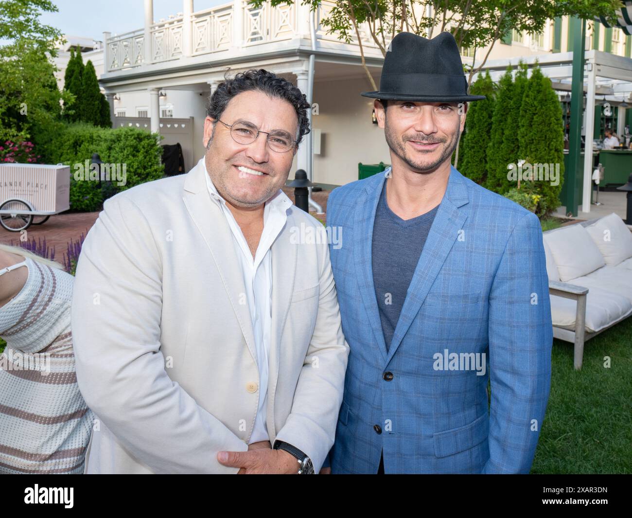 Oscar Molina and Yubal Marquez Fleites attends James Lane Post Summer ...