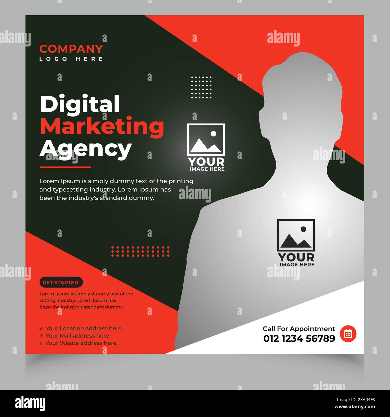 Corporate Flyer Template, Creative Business Leaflet Layout for ...