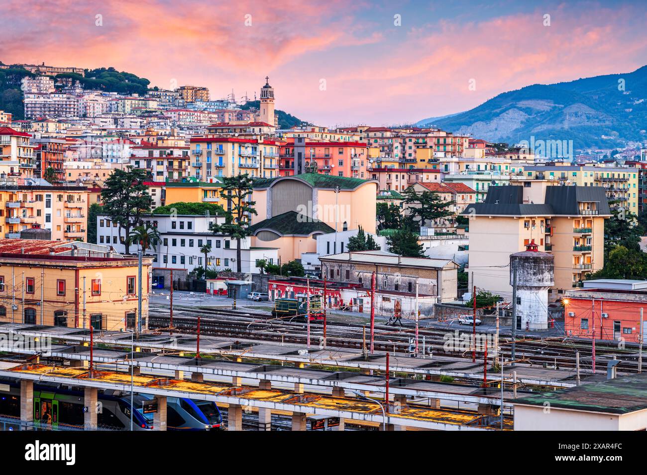 Aerial view of salerno hi-res stock photography and images - Alamy