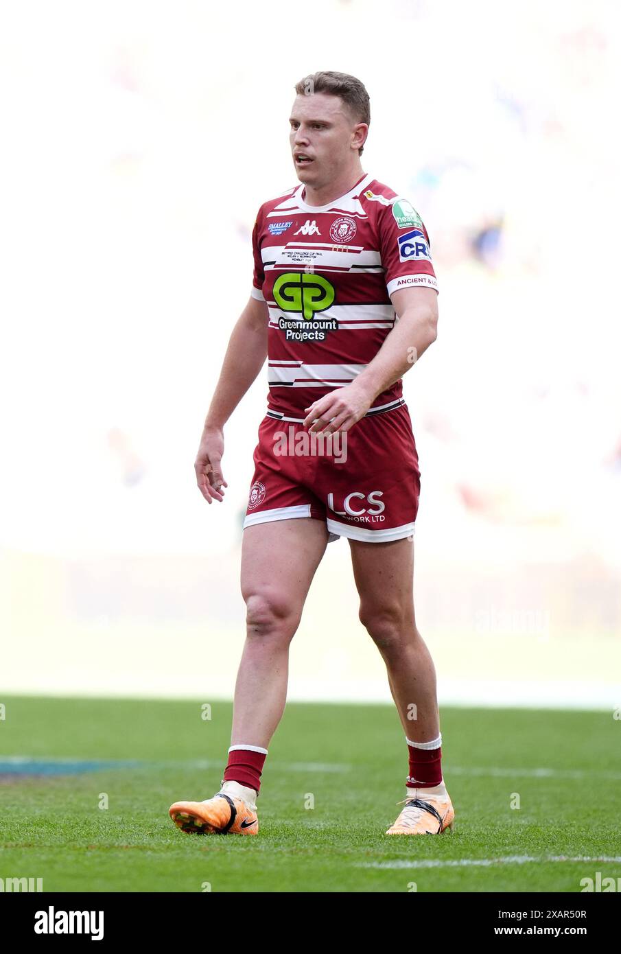 Wigan Warriors' Jai Field during the Betfred Challenge Cup final at ...