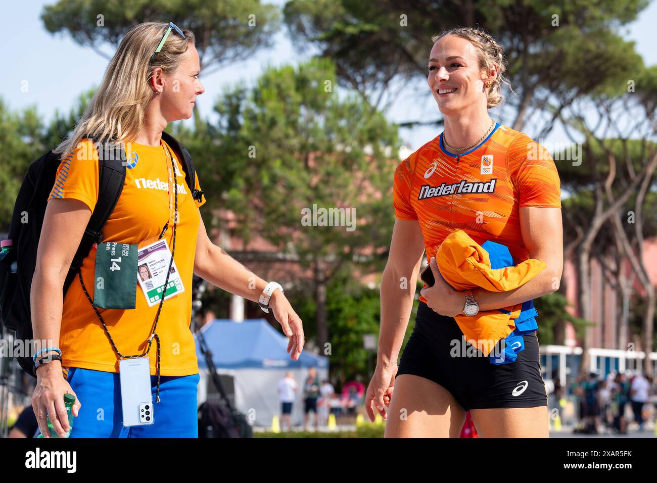 Rome, Italy. 08th June, 2024. ROME, ITALY - JUNE 8: Esther Singendonk ...