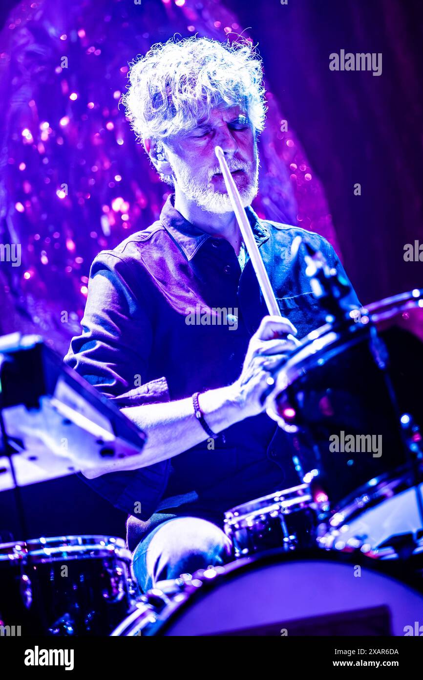 Milan Italy 05th Jun 2024 The Italian Japanese Band Blonde Redhead Performs Live On Stage At