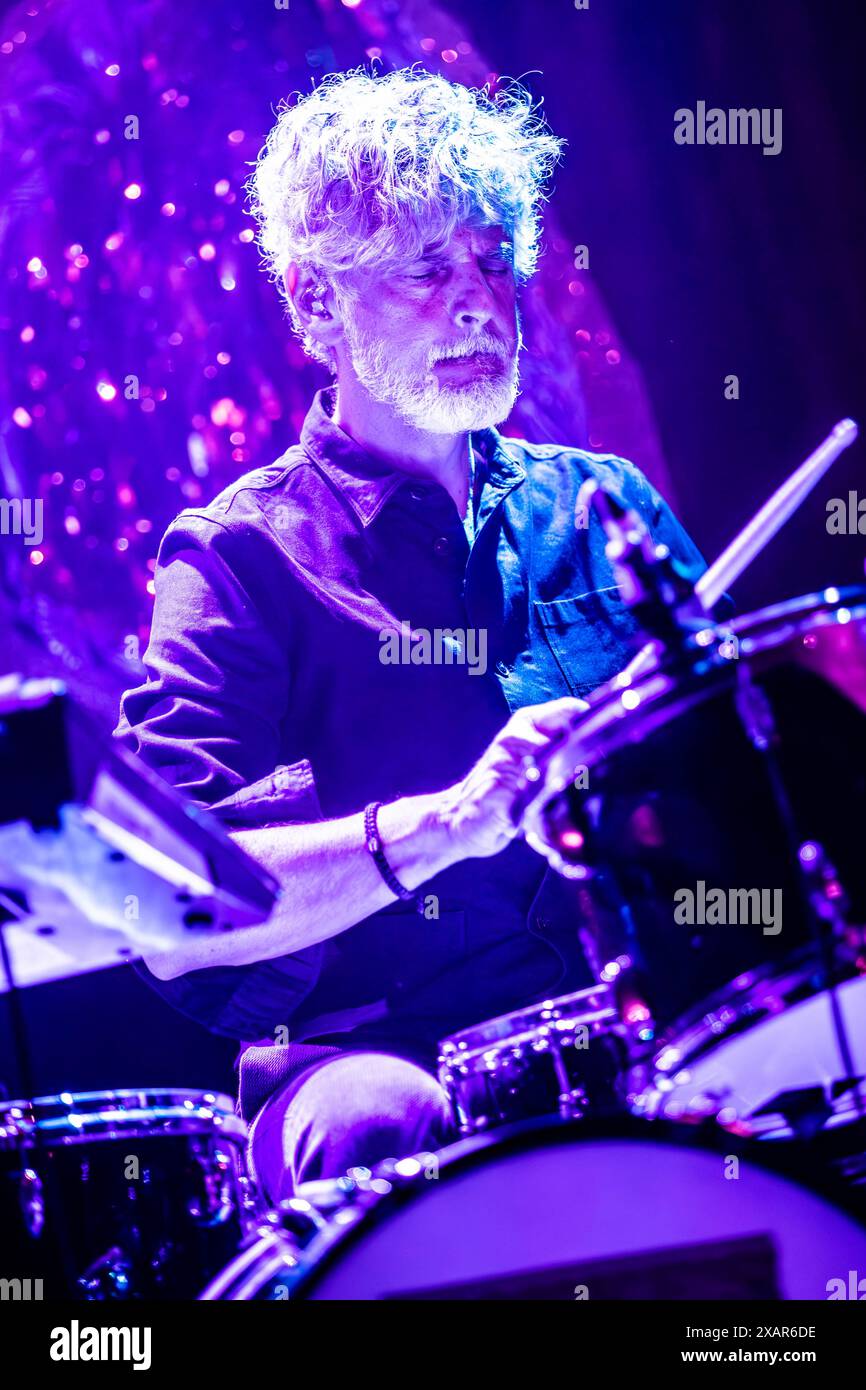 Milan Italy 05th Jun 2024 The Italian Japanese Band Blonde Redhead Performs Live On Stage At