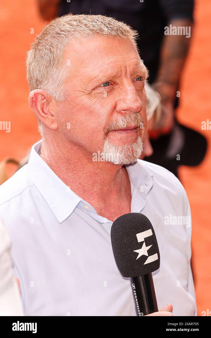Paris, France. 8th June, 2024. Boris Becker at the 2024 French Open ...