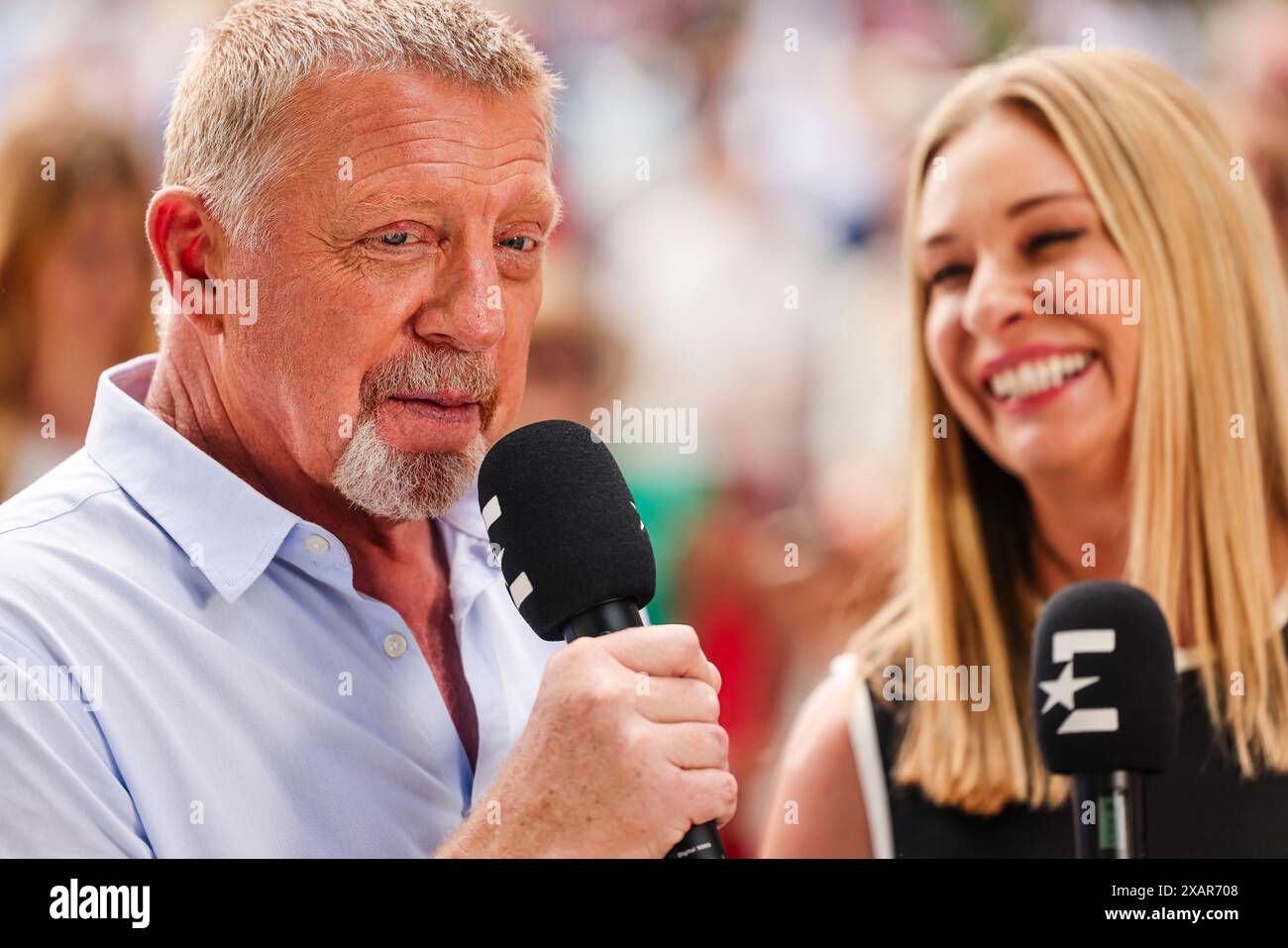 Paris, France. 8th June, 2024. Boris Becker at the 2024 French Open ...