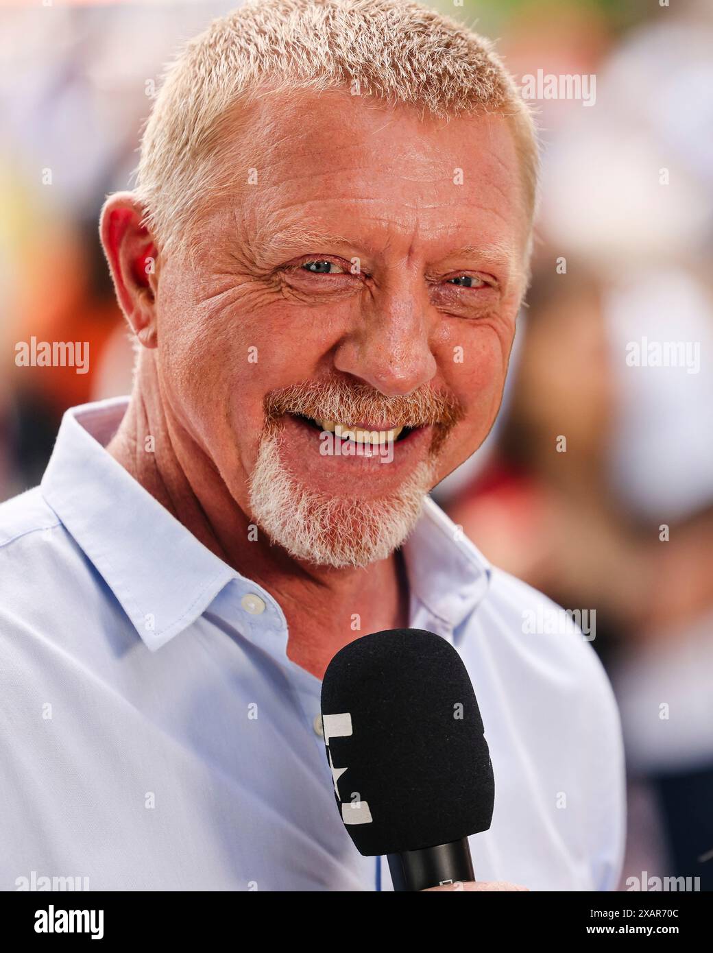 Paris, France. 8th June, 2024. Boris Becker at the 2024 French Open ...