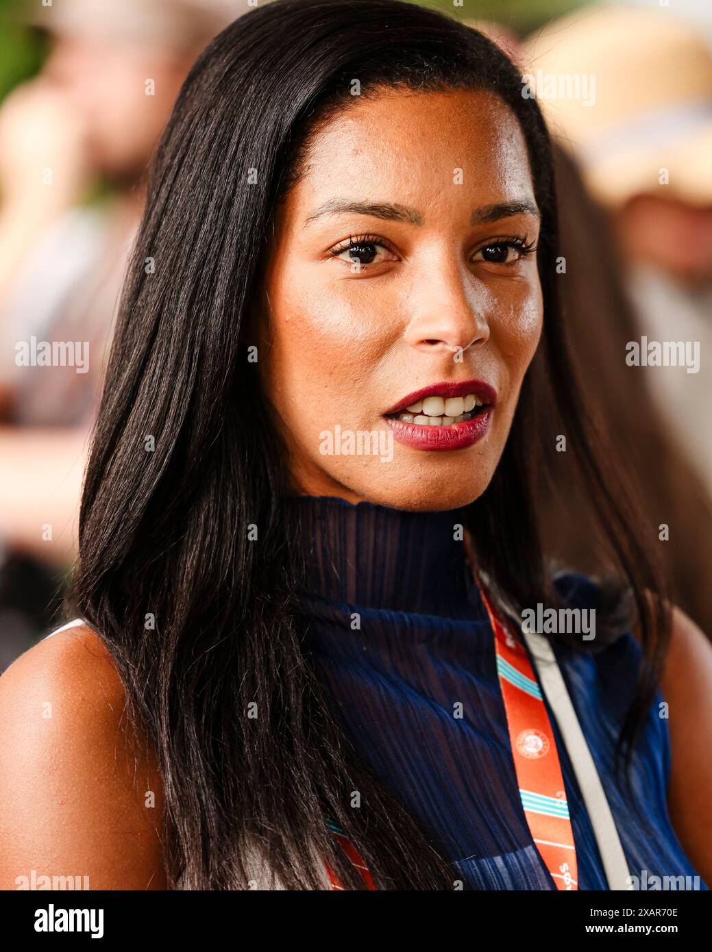 Paris, France. 8th June, 2024. Lilian Monteiro, engaged to Boris Becker ...