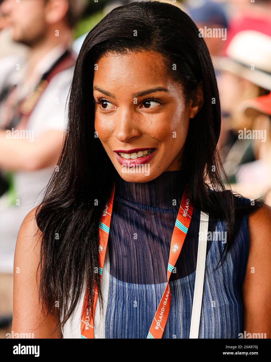 Paris, France. 8th June, 2024. Lilian Monteiro, engaged to Boris Becker ...