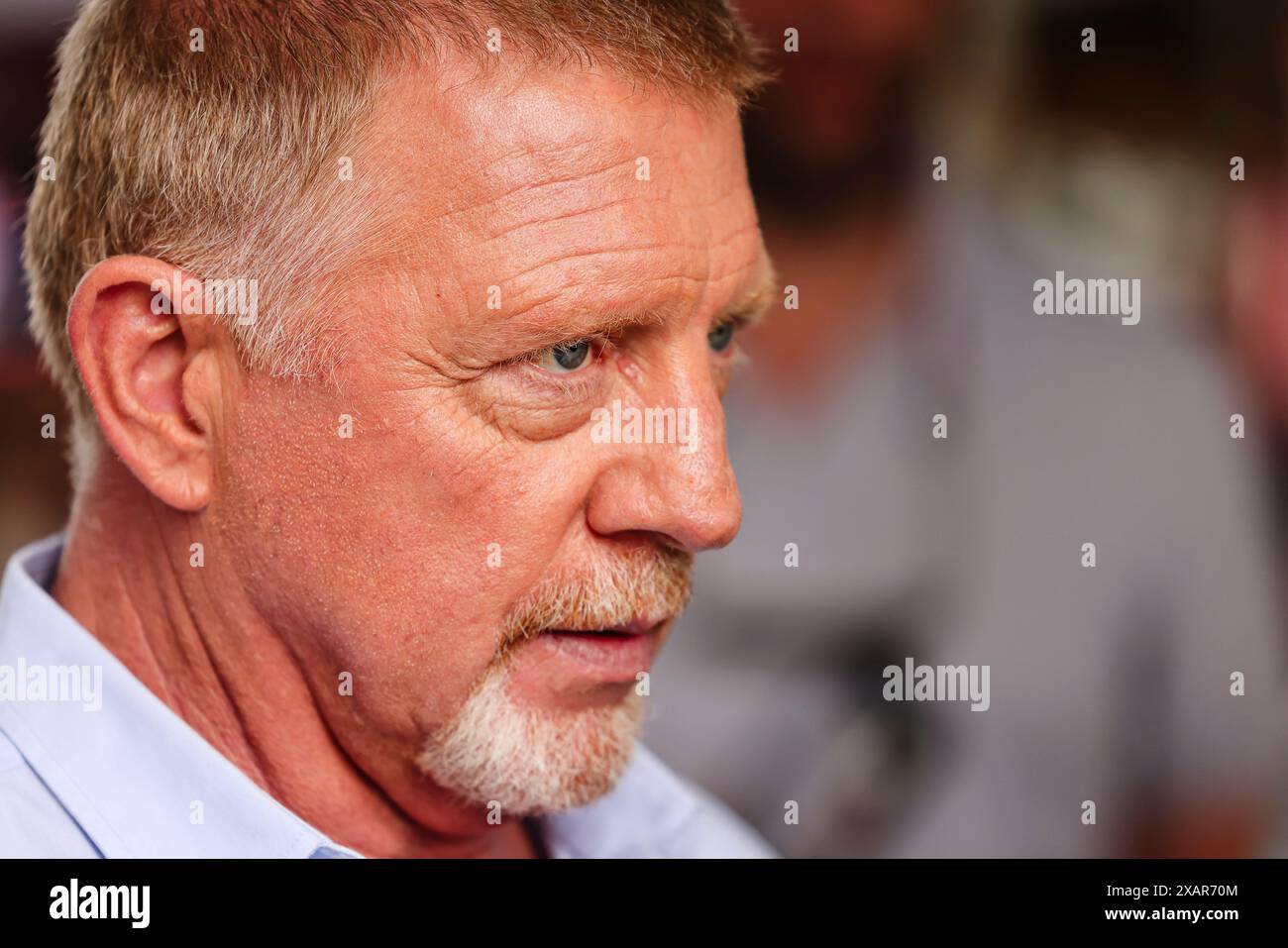 Paris, France. 8th June, 2024. Boris Becker at the 2024 French Open ...