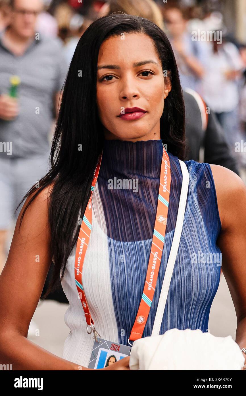 Paris, France. 8th June, 2024. Lilian Monteiro, engaged to Boris Becker ...