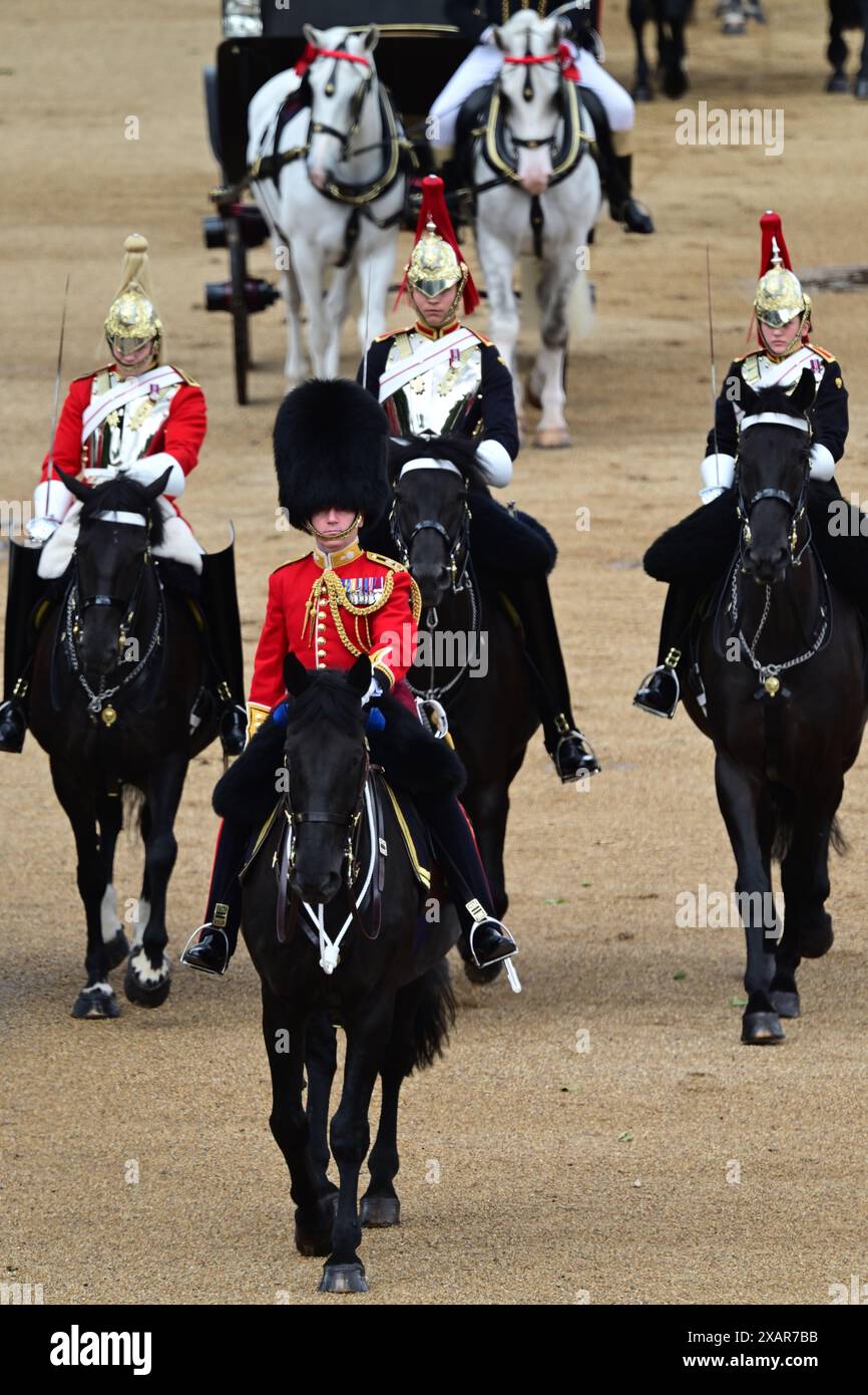 Horse Guards Parade London, UK. 8th June, 2024. The Colonel’s Review of ...