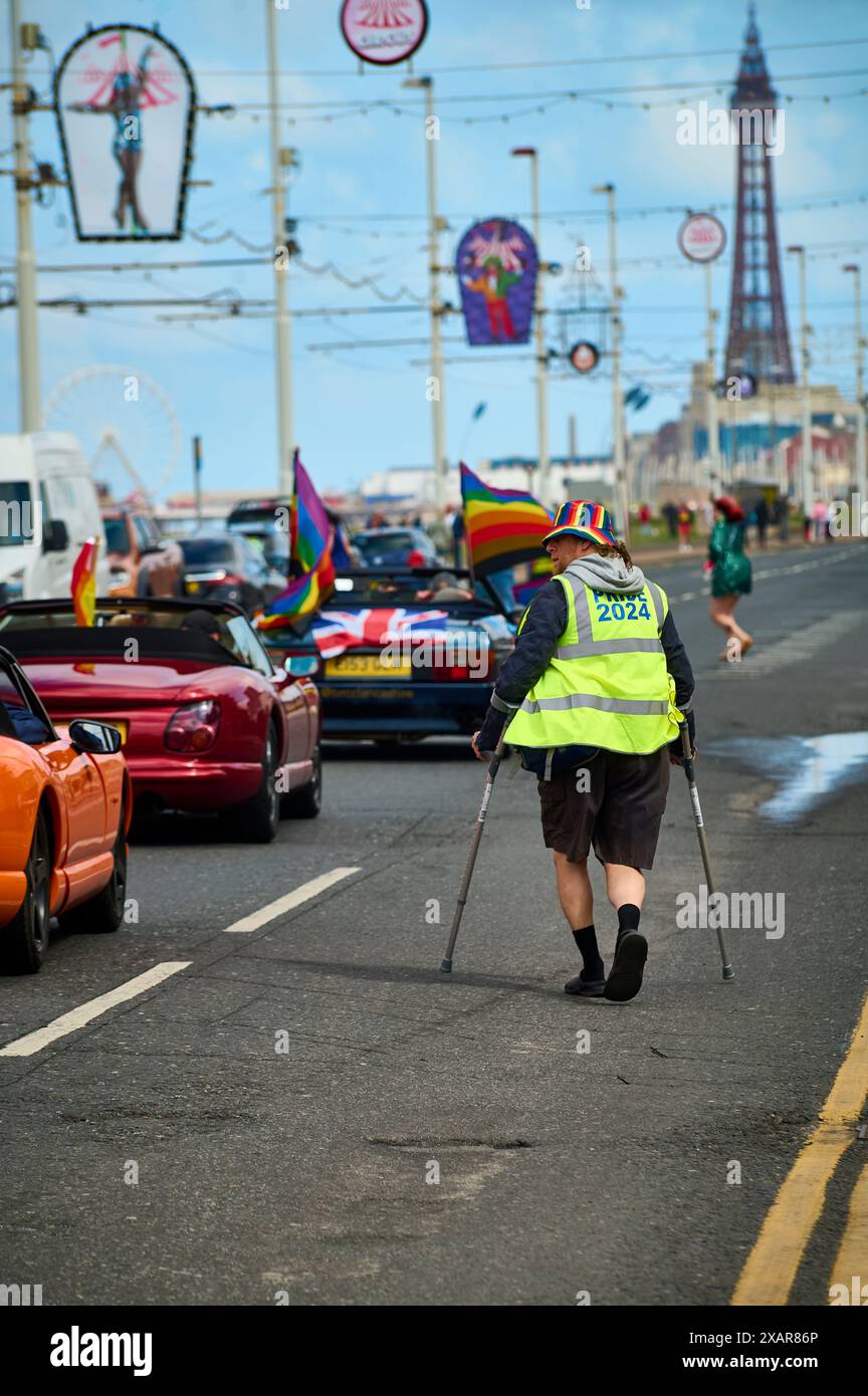 Blackpool tower pride hi-res stock photography and images - Alamy